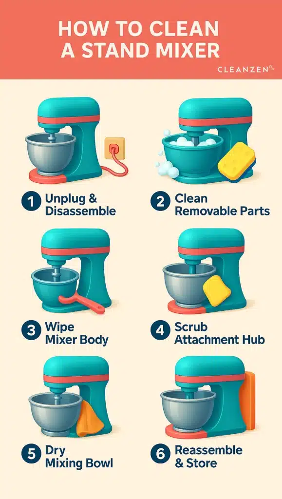 How to Clean a Kitchenaid Stand Mixer Attachment: Easy & Quick Tips ...