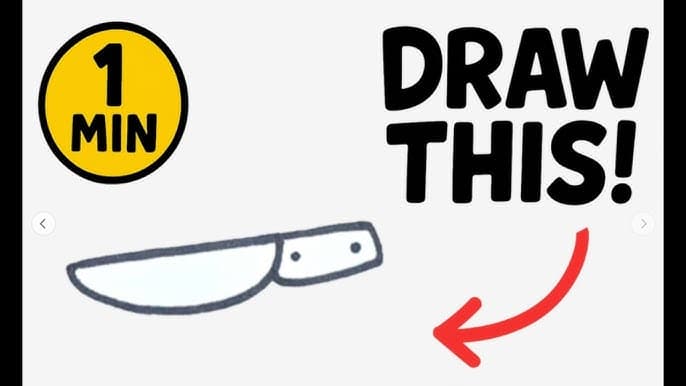 How to Draw a Kitchen Knife: Easy Steps for Stunning Results - Kitchen