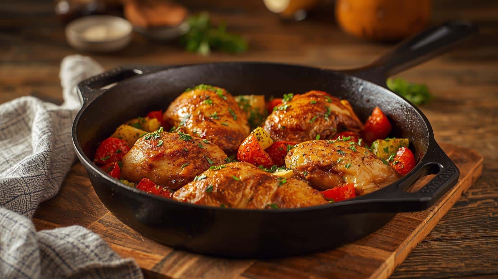 A Saucy Kitchen One Pan Chicken: Easy, Flavor-Packed Dinner Delight ...
