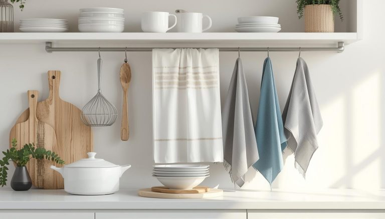 Where to Store Dish Towels in Kitchen: Smart & Space-Saving Ideas - Kitchen