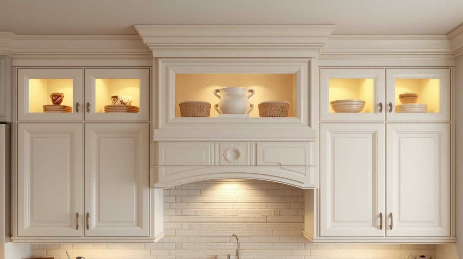 How to Install Crown Moulding on Top of Kitchen Cabinets: Easy Steps ...