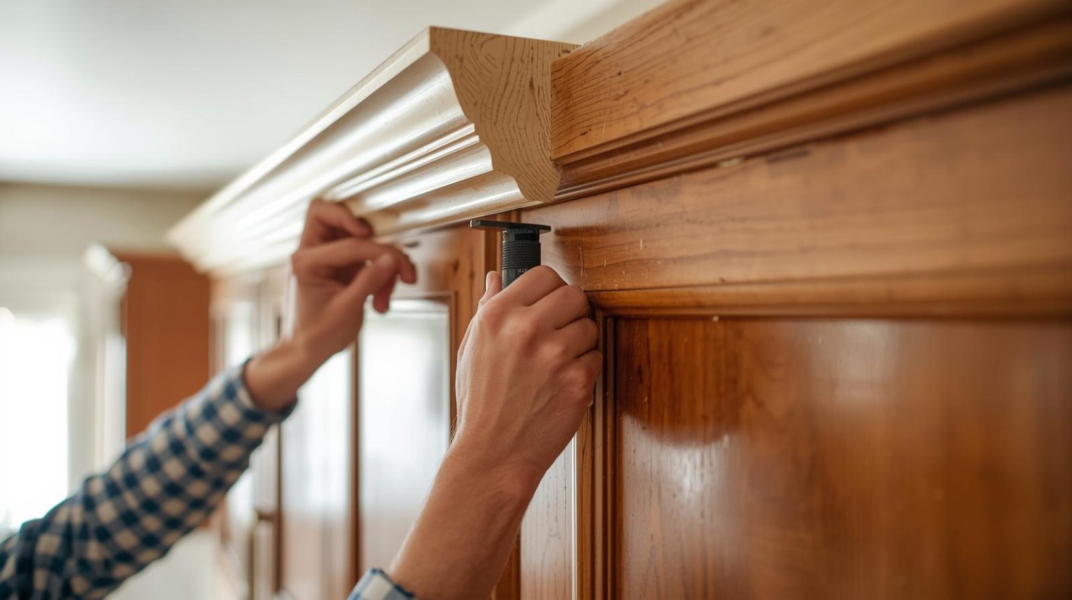 How to Attach Crown Moulding to Kitchen Cabinets: Easy Step-by-Step Guide