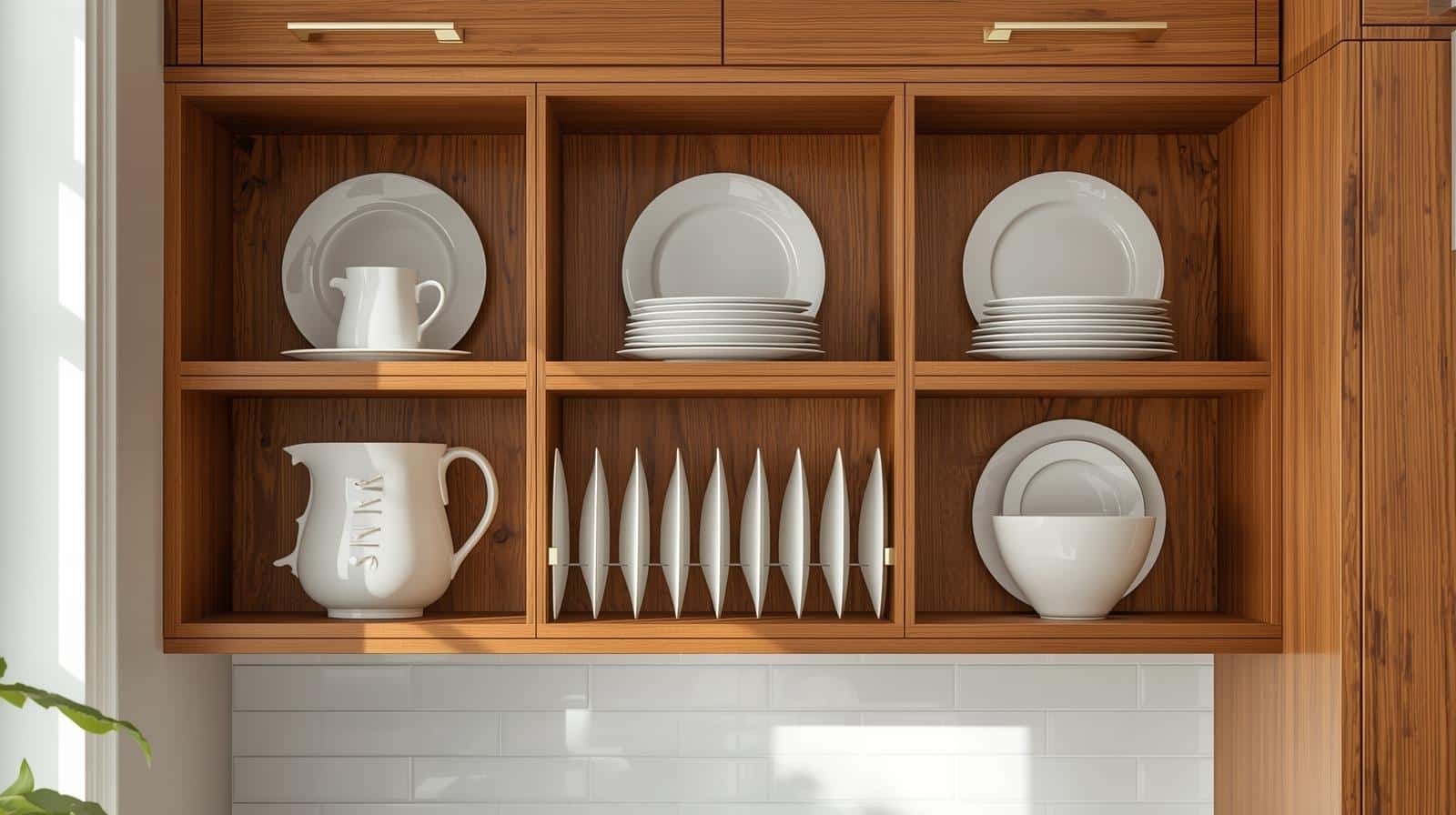 How to Build a Kitchen Cabinet Plate Rack: Easy DIY Guide - Kitchen